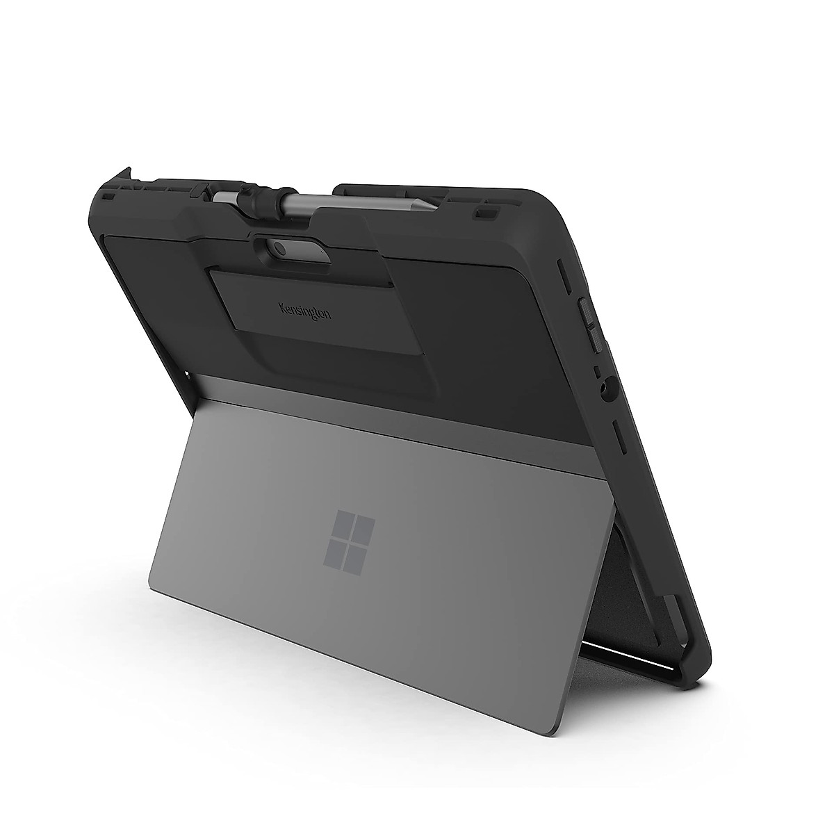 Kensington Blackbelt Rugged Case for Surface Pro 8 (13"), Military-Grade Protection, with Pen Holder - Black (K97581WW)