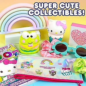 Horizon Group USA Sanrio Hello Kitty and Friends Paint Your Own Figurines Arts and Crafts Kit, Ceramic Paintable Hello Kitty & Keroppi, Kawaii Painting Kit for Kids, Craft Kits for Kids 8-12, Ages 8+