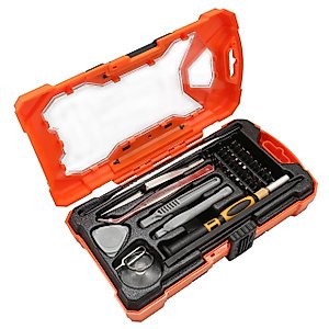 Syba 41 Precision Screwdriver Set, Magnetic Driver Kit with 30 Bits, Professional Electronics Repair Tool Kit with Carrying case for Repair iPhone, Cell Phone, iPad, PC, and Screen Repair