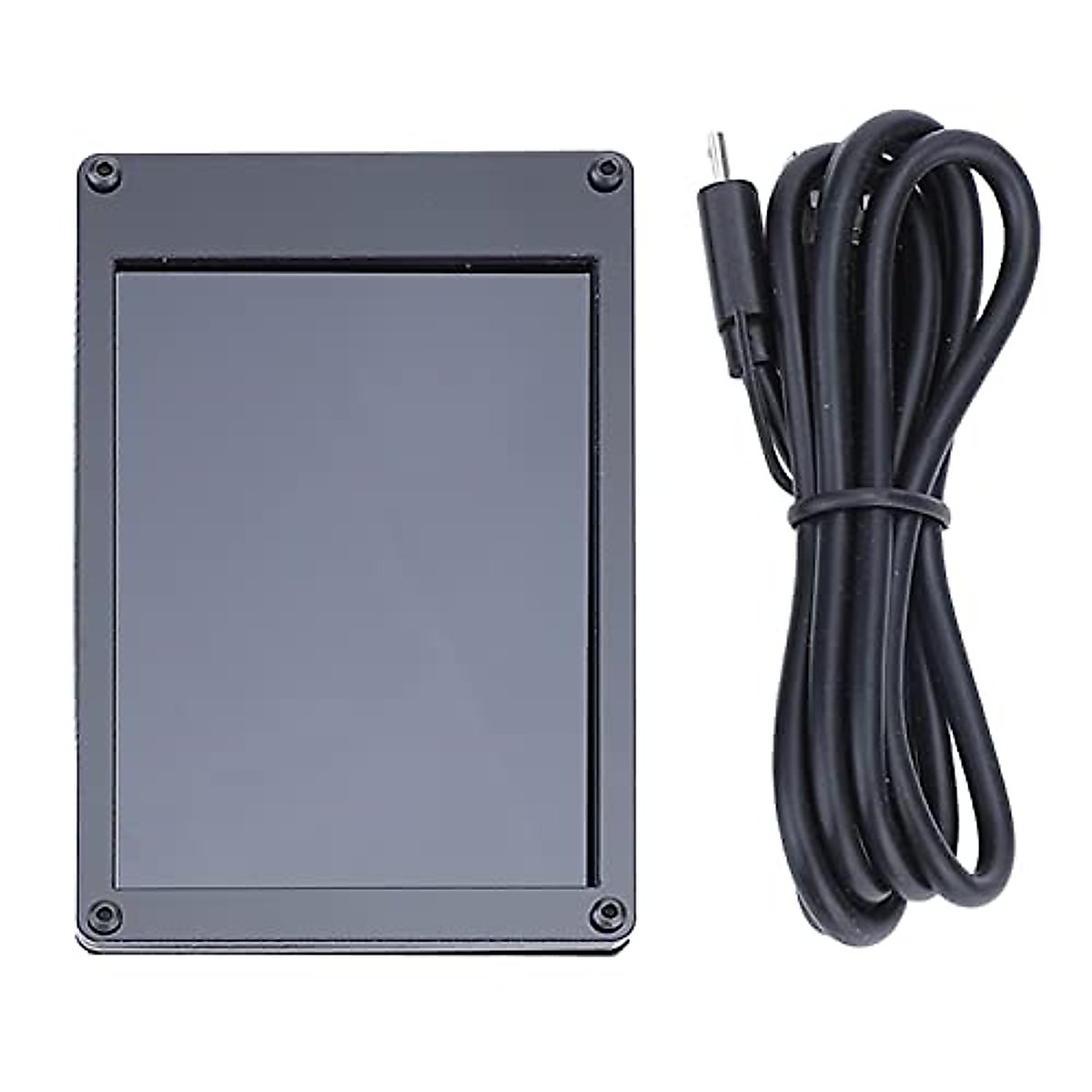 Oumefar IPS Secondary Screen, Brightness Adjustment Multi Theme PC Mini Monitor 3.5in for Computer Consumerelectronics
