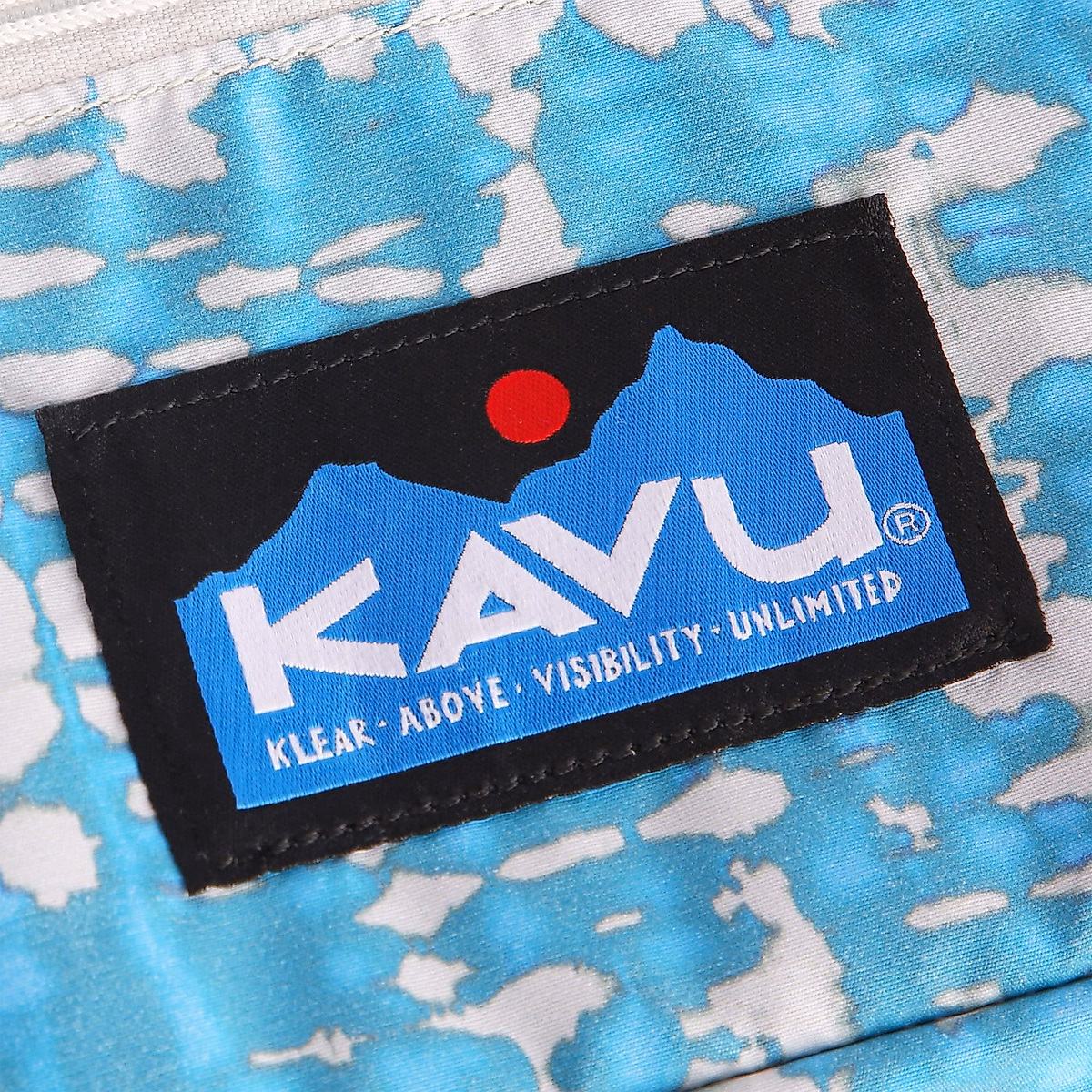 KAVU Daytrip Insulated Belt Bag Cooler Pack - Ripple Tie Dye