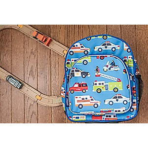 Wildkin 12-Inch Kids Backpack for Boys & Girls, Perfect for Daycare and Preschool, Toddler Bags Features Padded Back & Adjustable Strap, Ideal for School & Travel Backpacks (Heroes)