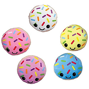 iscream Play with Your Food! Cookie Time Fleece Play Pillow Set with Embroidered Accents