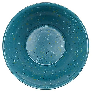 Rachael Ray Accessories Kitchen Pantryware Multi Purpose/Salad Serveware/Melamine Garbage Bowl, 4 Liters, Agave Blue