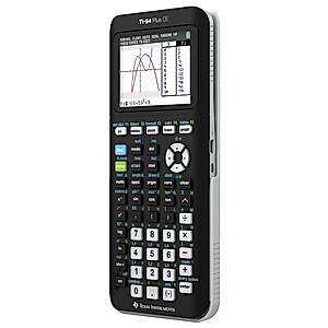 Texas Instruments TI-84 PLUS CE Graphing Calculator, Black (Frustration-Free Packaging) (84PLCE/PWB/2L1/A)