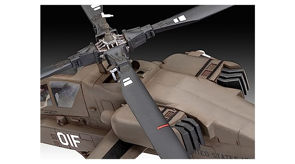 Revell 1:72 AH-64A Apache Model Kit - Build Your Own