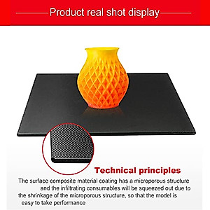 Glass Build Plate Tempered Glass Bed Platform Carbon Silicon Glass Heated Bed Surface Build Plate for 3D Printer