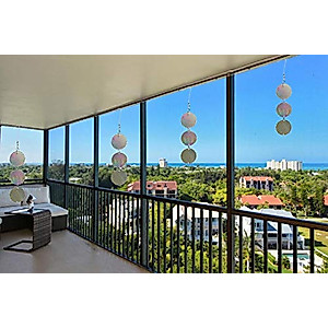 FIAMER Birds Bar Garden Farm Garden Bird Repeller Outdoor Multi-Purpose Courtyard Decoration Birds Reflective Shock Scare to Protect Grain Farmland Wind Sculptures & Spinners (8pcs)