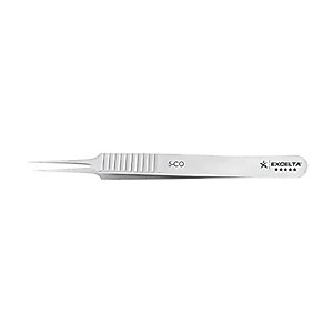Cobaltima (Cobc0) - 5-CO - Tweezers - Ultra Fine Point - Straight Tapered - Five Star - Cobalt, 0.0394 Height, 0.3930 Wide, 4.25" Length