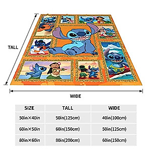 Fleece Throw Blanket for Couch Sofa or Bed Soft Fuzzy Plush Luxury Flannel Lap Blankets Super Cozy and Comfy All Seasons 60"x50"