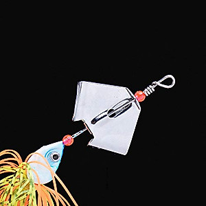 BESPORTBLE 5pcs Spinner baits Hard Fish Lures Lures trolling Spoons Lures Spinner Lures Spoon Lures Bionic Fishing to Rotate