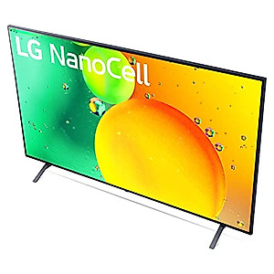 LG 50-Inch Class NANO75 Series Alexa Built-in 4K Smart TV (3840 x 2160), 60Hz Refresh Rate, AI-Powered 4K, WiSA Ready, Cloud Gaming (50NANO75UQA, 2022)