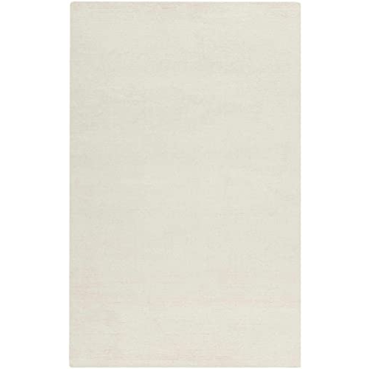 Brockton Solid Wool Modern Farmhouse Area Rug - Suitable for Living Room Bedroom -0 Wool - Hand Loomed - Medium Pile - Beige, Cream - 6' x 9'