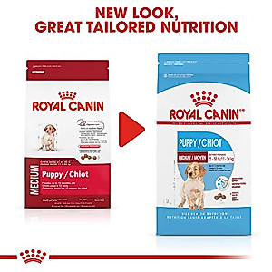 Royal Canin Medium Puppy Dry Dog Food, 30 lb bag