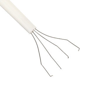 2Pcs Pickle Grabber, Stainless Steel Plastic Pickle Pincher Pickle Fork Food Grabber Tools for Olives Peppers Fruits Meat