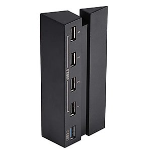 USB Hub 5-Port Portable Wear-Resisting Compatible with Game Console