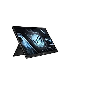ASUS ROG Flow Z13 (2022) Gaming Laptop Tablet, 13.4” 120Hz IPS Type FHD 16:10 Display, Intel Core i5-12500H CPU, 16GB LPDDR5, 512GB PCIe SSD, Free Bundle Detachable RGB Keyboard, GZ301ZA-PS53, Black