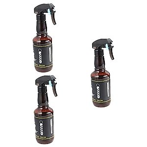 Yardwe 3pcs plastic plant mister salon spray bottle empty spray bottle makeup bottles with pump plants watering bottle Garden water bottles reusable sprayer bottle travel bottle curls