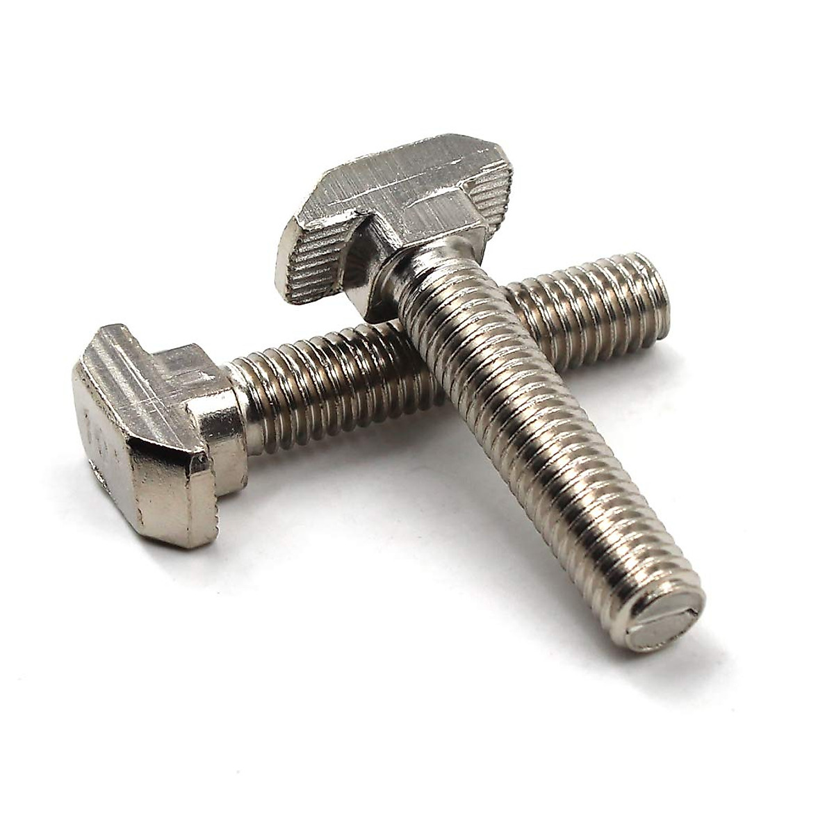 T Bolt Set Screw Bolt Fastener Tool for T-Slotted Aluminum Extrusion Nickel Plated Carbon Steel 40 Series M8X35mm 30PCS