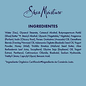 SheaMoisture Hydrate & Repair Conditioner for Damaged Hair Manuka Honey & Yogurt Shea Butter 13 oz