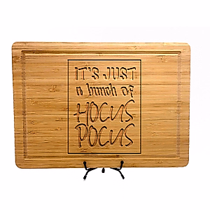 Hocus Pocus Cutting Board or Kitchen Decor for Halloween Party, Custom Designs for You, Custom Engraved Gift for Mom, Grandma, Grandpa, Dad, Parent, Couple, Daughter, Sister