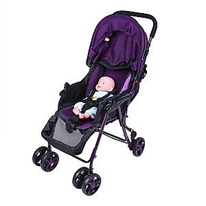 Harness Stroller Children Pushchair Rotating Protection Adjustable Shoulder Strap Belts Straps Universal Baby 5 Point Harness Belt High Chair Safety Belts for Pram Accessories(Black)