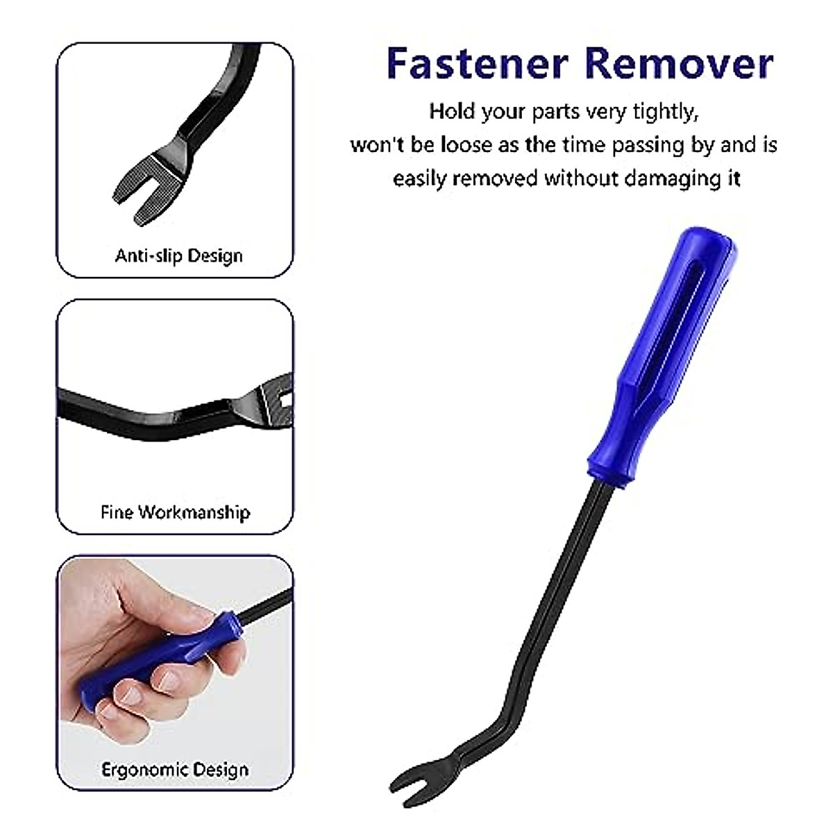 Car Bumper Clips Shield Retainer Clips Plastic Rivets 1001PCS Automotive Push Pins Assortment Xmas Tree Fasteners Kit Most Common Sizes Auto Body Push Pin with Removers for Ford Honda Chrysler GM