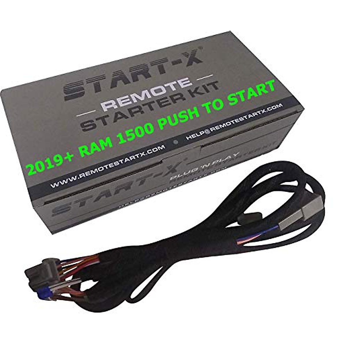 Start-X Remote Starter Kit for 2019-2023 RAM 1500 Push to Start || Plug N Play || 3X Lock to Remote Start
