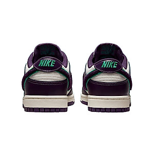 Nike Men's Dunk Low Retro Chenille Swoosh Sail/Grand Purple (DQ7683 100) - 9