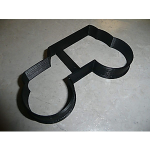 MONSTER TRUCK OUTLINE HEAVY DUTY VEHICLE OVERSIZED TIRES COOKIE CUTTER MADE IN USA PR3227