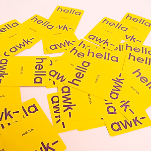 hella awk-ward Real Talk Expansion Pack - Fun Conversation Starter Game for Parties & Adult Friends