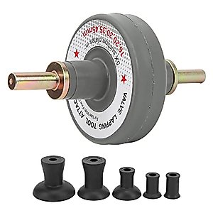 Valve Lapping Tool Attachment, Valve Lapping Tool Kit with 5 Suction Plates, 1000rpm to 1250rpm Working Speed, Labor Saving Small Engine Valve Lapper Kit for Automotive, Motorcycle, ATV