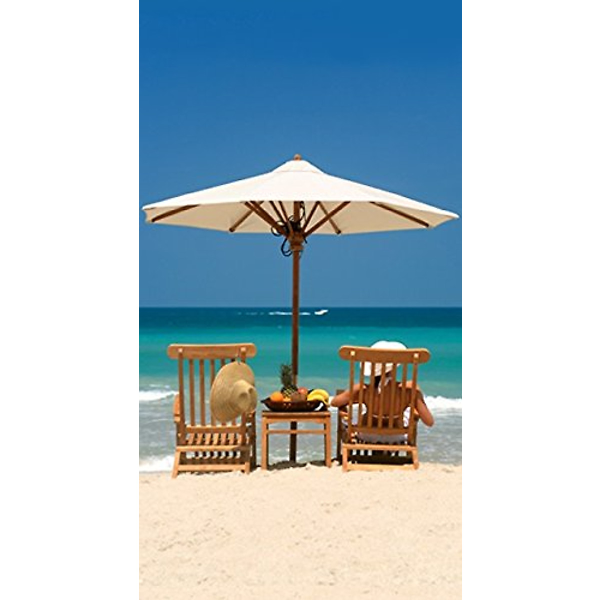 Teak Titanic Outdoor Patio Lounge Steamer Chair, Made from Solid A-Grade Teak Wood