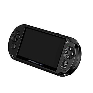 Portable X9 Retro Video Game Console 5.1 Inch Screen 8GB Handheld Gaming Player (Black)