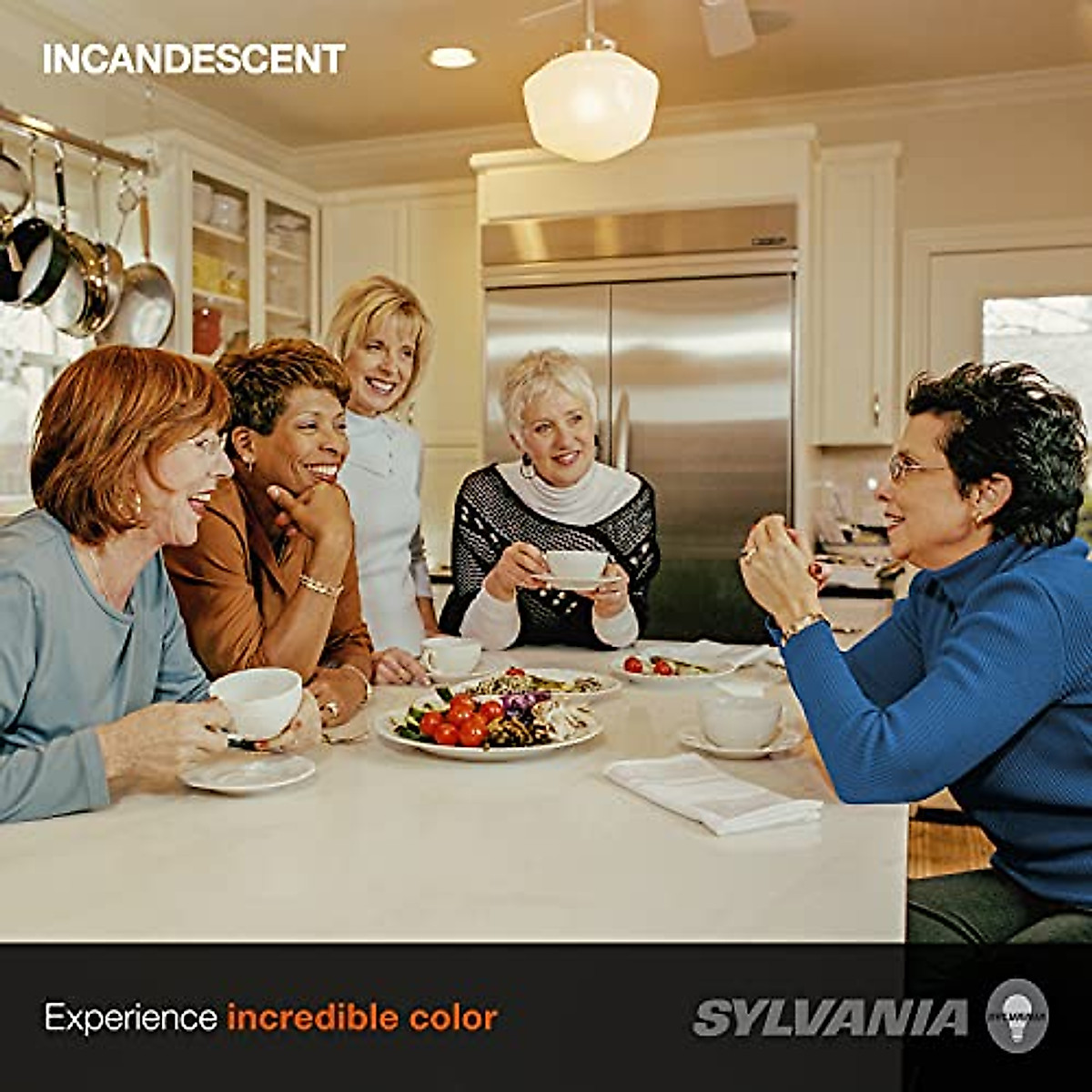 LEDVANCE Sylvania 16144 DOUBLELife G25 Light Bulb 2850K 24, Warm White