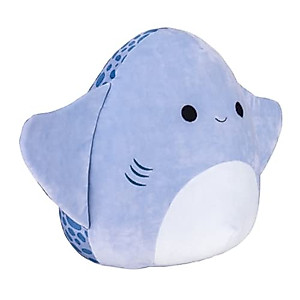 Squishmallow Official Kellytoy Plush Sea Life Squad Squishy Soft Plush Toy Animals (King The Stingray, 12 Inch)