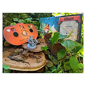 Familiar Tales Board Game - Cooperative Deck-Building Fantasy Adventure! Strategy Game for Kids & Adults, Ages 8+, 1-4 Players, 45+ Minute Playtime, Made by Plaid Hat Games