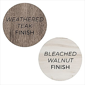 ClosetMaid 5430 Mini 6-Cube Desktop or Wall Mount Organizer, Bleached Walnut