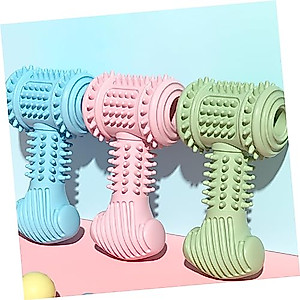 Housoutil Dog Toy Pet Toothbrush Dental Interactive Molar Plaything Dog Teeth Cleaning Toy Lovely Molar Toy Dog Molar Toy Dog Accessories for Small Tow Truck Accessories Chew TPR Toys