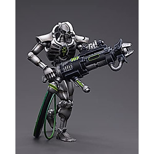 Pipigirl JoyToy Warhammer 40K Space Marine Genuine License 1/18 Soldier, Necrons Sautekh Dynasty, 4inch Models Space Marines Action Figures Kits, (Immortal with Tesla Carbine)