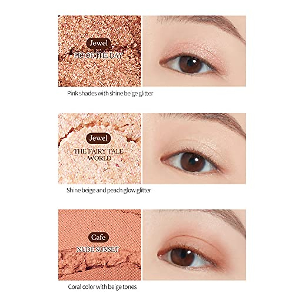 ETUDE HOUSE Play Color Eyes #Pink Muhly Romance | 9 Color Eye Shadow with Warm and Soft Autumn Colors | Eye Makeup | Korean Beauty