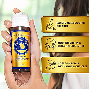 Organic Anti Aging Facial and Body Butter Cream for Dry Skin, Face, Hair, Hands, Cuticle, Nails. Made of Almond, Olive, Jojoba Vitamin E, Lavender oil. Day and Night Moisturizer for Women and Men