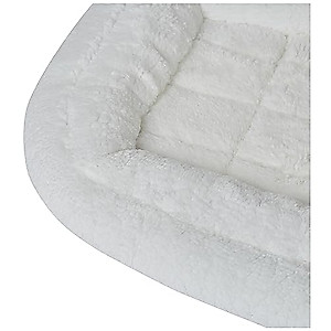 MidWest Homes for Pets Double Bolster Pet Bed | 22-Inch Dog Bed ideal for XS Dog Breeds & fits 22-Inch Long Dog Crates