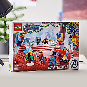 LEGO Marvel The Avengers Advent Calendar 76196 Building Kit, an Awesome Gift for Fans of Super Hero Building Toys; New 2021 (298 Pieces)