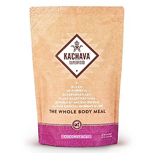 Ka’Chava All-In-One Nutrition Shake Blend, 85+ Superfoods & Nutrients, Meal Replacement, Greens Plant-Based Superfood Powder Protein Drink, Digestive Enzymes & Probiotics, Vegan Dairy Gluten Free, 2lb
