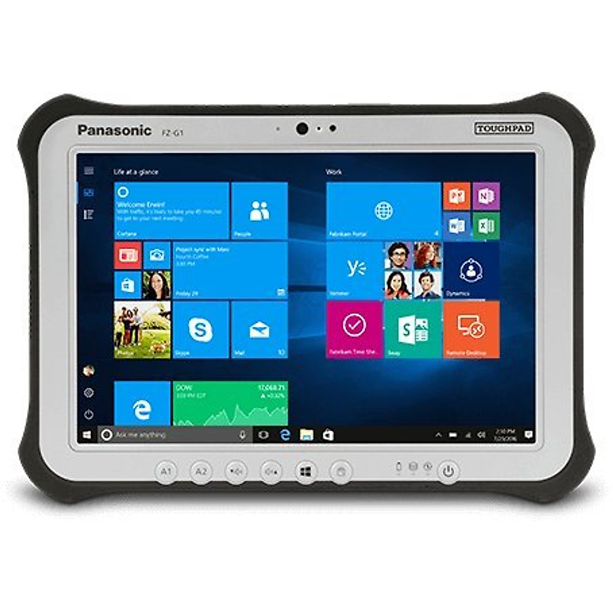 Panasonic Toughpad FZ-G1 Rugged Tablet Win 10 PRO Intel Core i5 3437U 1.90GHz vPro 10.1 Inch WUX G1AABGCLM