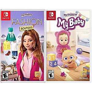 My Universe - Fashion Boutique (NSW) + My Baby (NSW) Bundle for Nintendo Switch