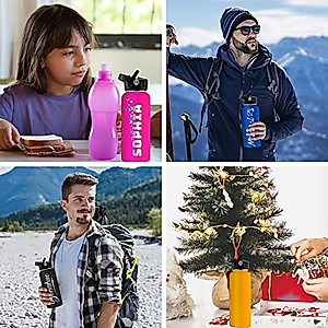 Personalized Water Bottles Custom with Straw Lid 24 oz Customized Insulated Water Bottles Stainless Steel Engraved Name for Girls Women Men Boys School Sports Gifts