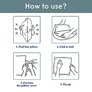 Abstract Pillow Covers 18x18 Set of 2 Modern Abstract Throw Pillow Cover Blue Contemporary Pillow Cushion Cases, Soft Comfortable Farmhouse Pillowcases for Sofa Couch Living Room Bedroom Office