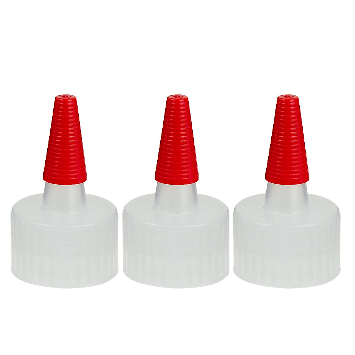 Kelkaa Long Red Tips for Yorker Spout Caps, Replacement Sealer Tips (Pack of 20)